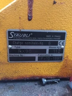 STAUBLI RX90 Wafer Handler used for sale price #9257269, 1997 > buy ...