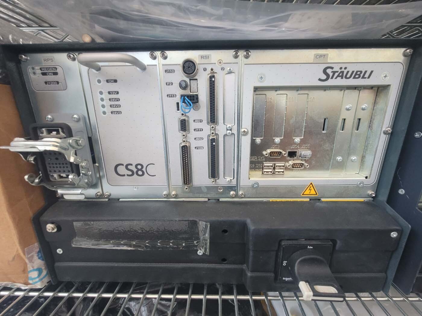 STAUBLI TX90 XLSCRfsi2 Wafer Handler used for sale price #9294303, 2009 ...