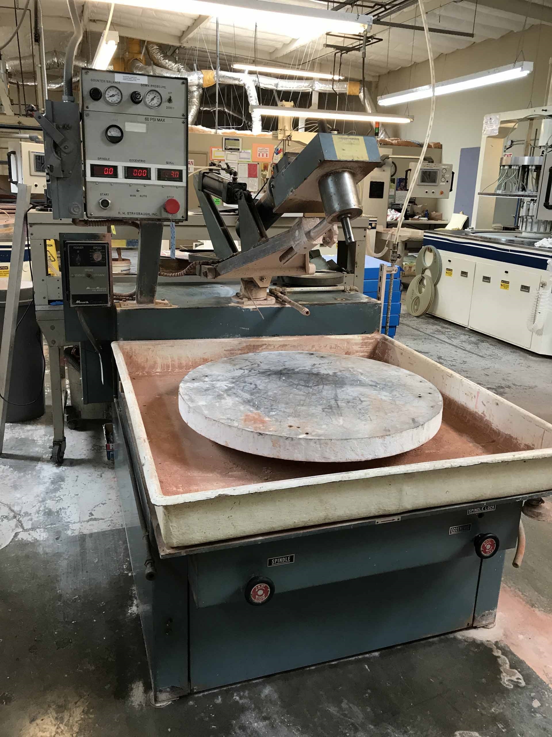 STRASBAUGH 6-0 Wafer Grinder, Lapper & Polisher used for sale price ...
