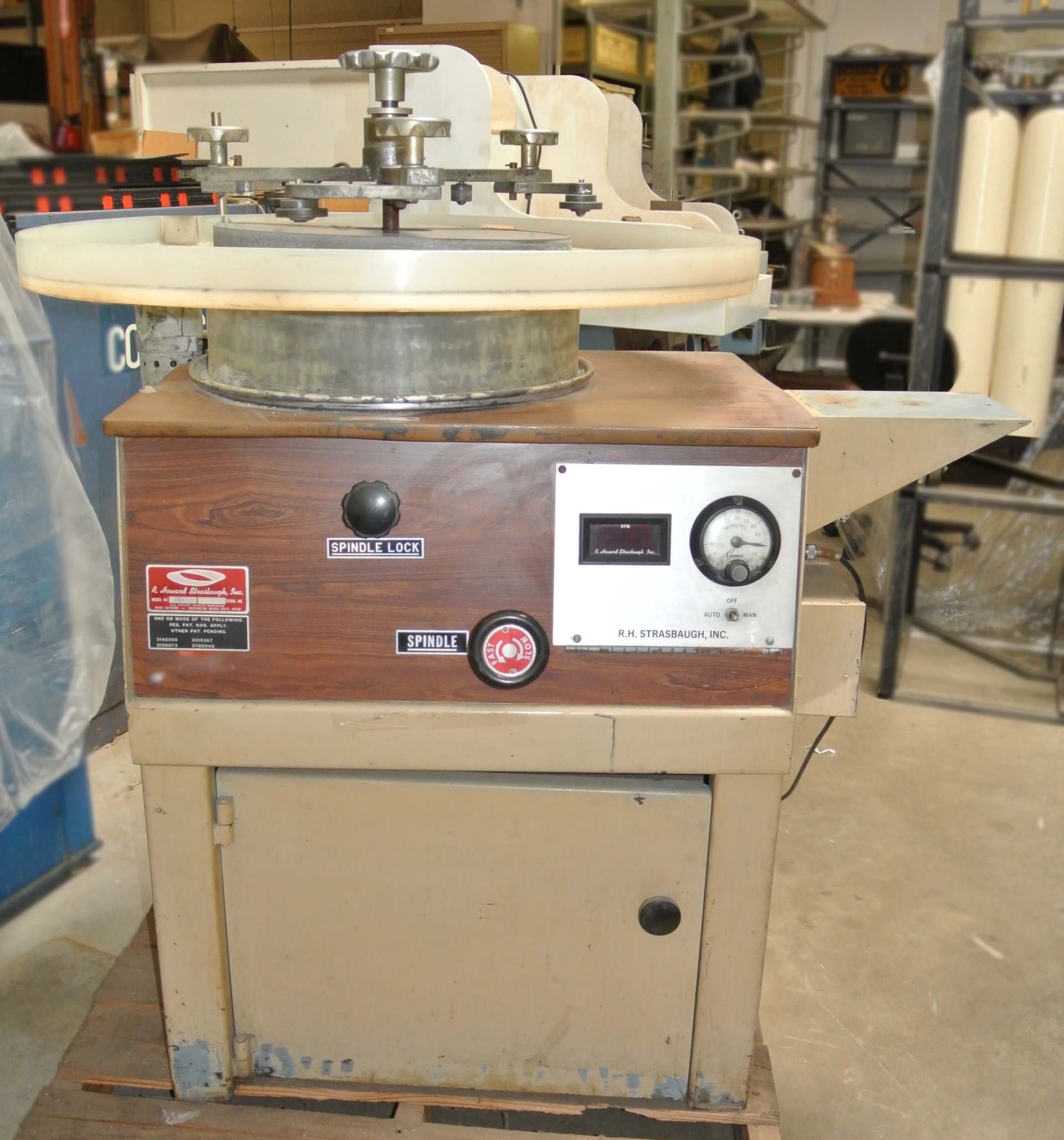 STRASBAUGH 6BK Wafer Grinder, Lapper & Polisher used for sale price ...