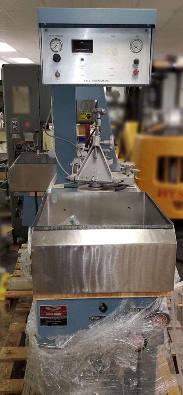 STRASBAUGH 6DA-1 Wafer Grinder, Lapper & Polisher used for sale price ...