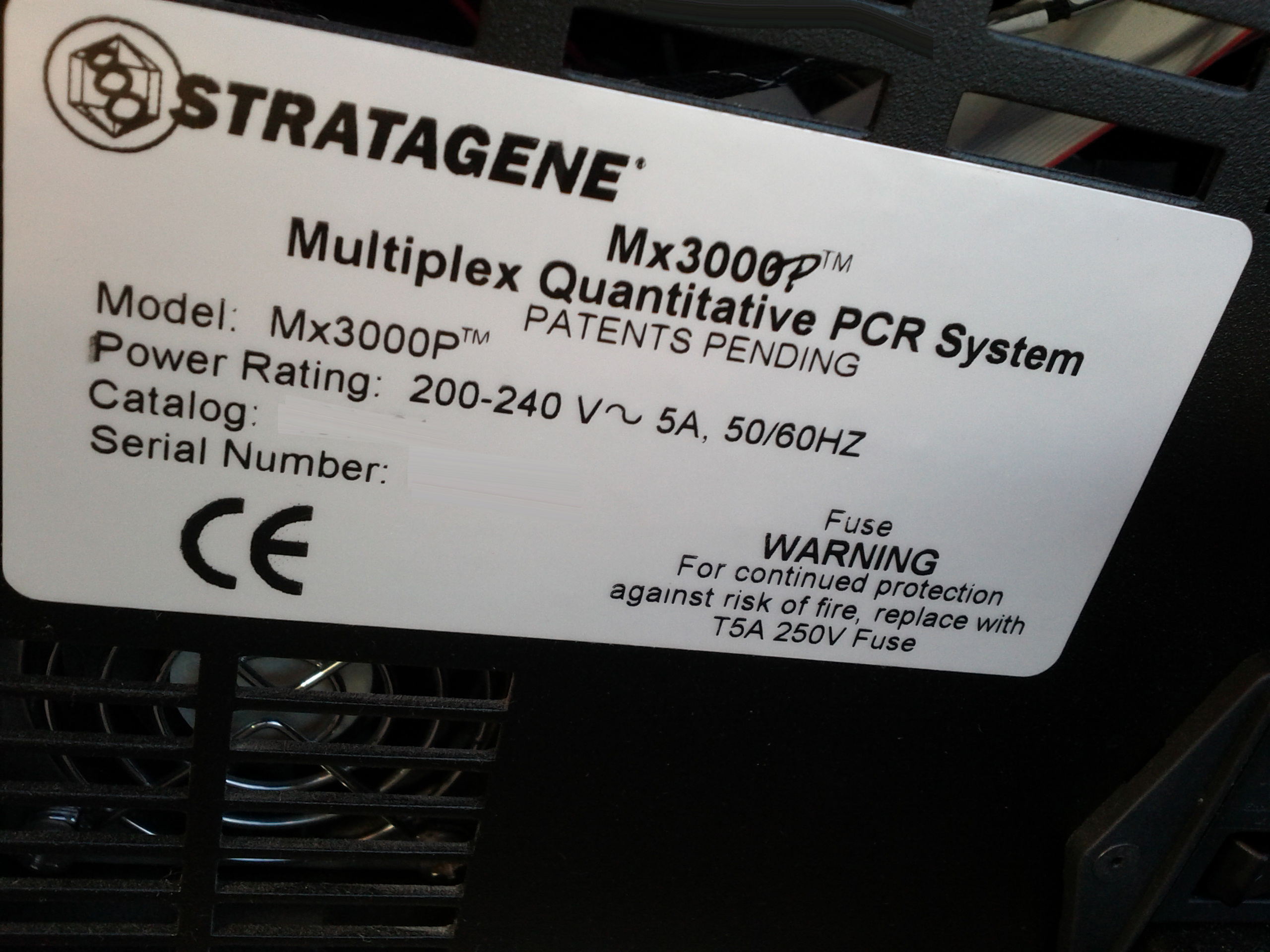 STRATAGENE MX 3000P 실험실 장비 & 액세서리 판매 가격 #9043532에 사용됨 > CAE에서 구매