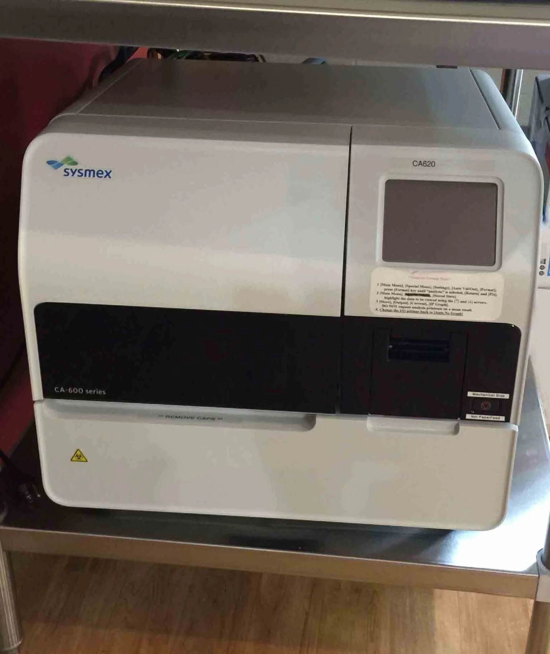 SYSMEX CA-620 Lab Equipment used for sale price #293638408 > buy from CAE