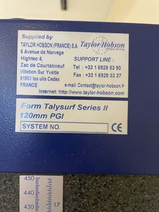 TAYLOR HOBSON Form TalySurf Series 2 マスク＆ウェーハ検査装置 はセール価格 #293775594 で使用 ...