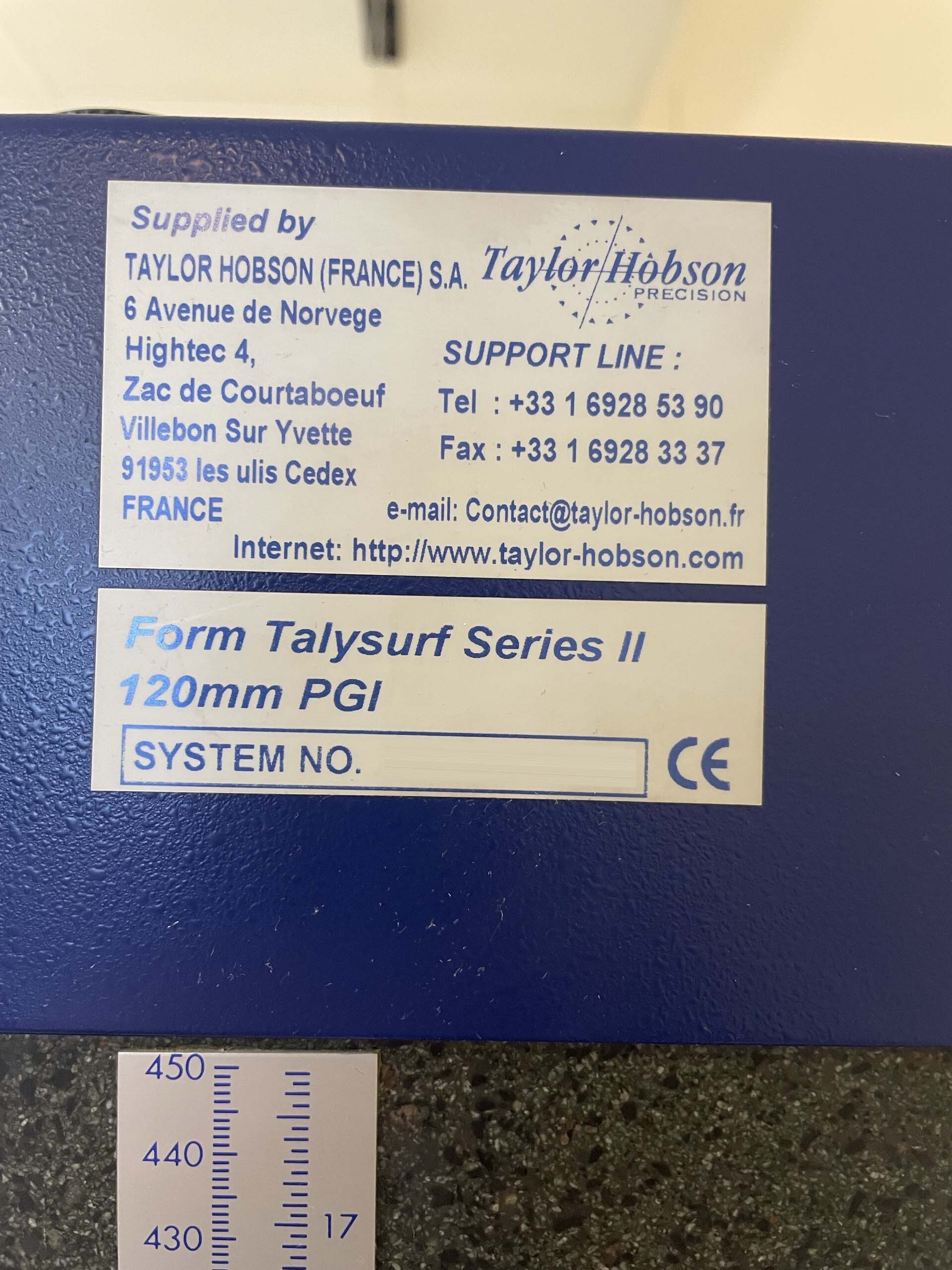 TAYLOR HOBSON Form TalySurf Series 2 Mask & Wafer Inspector used for ...