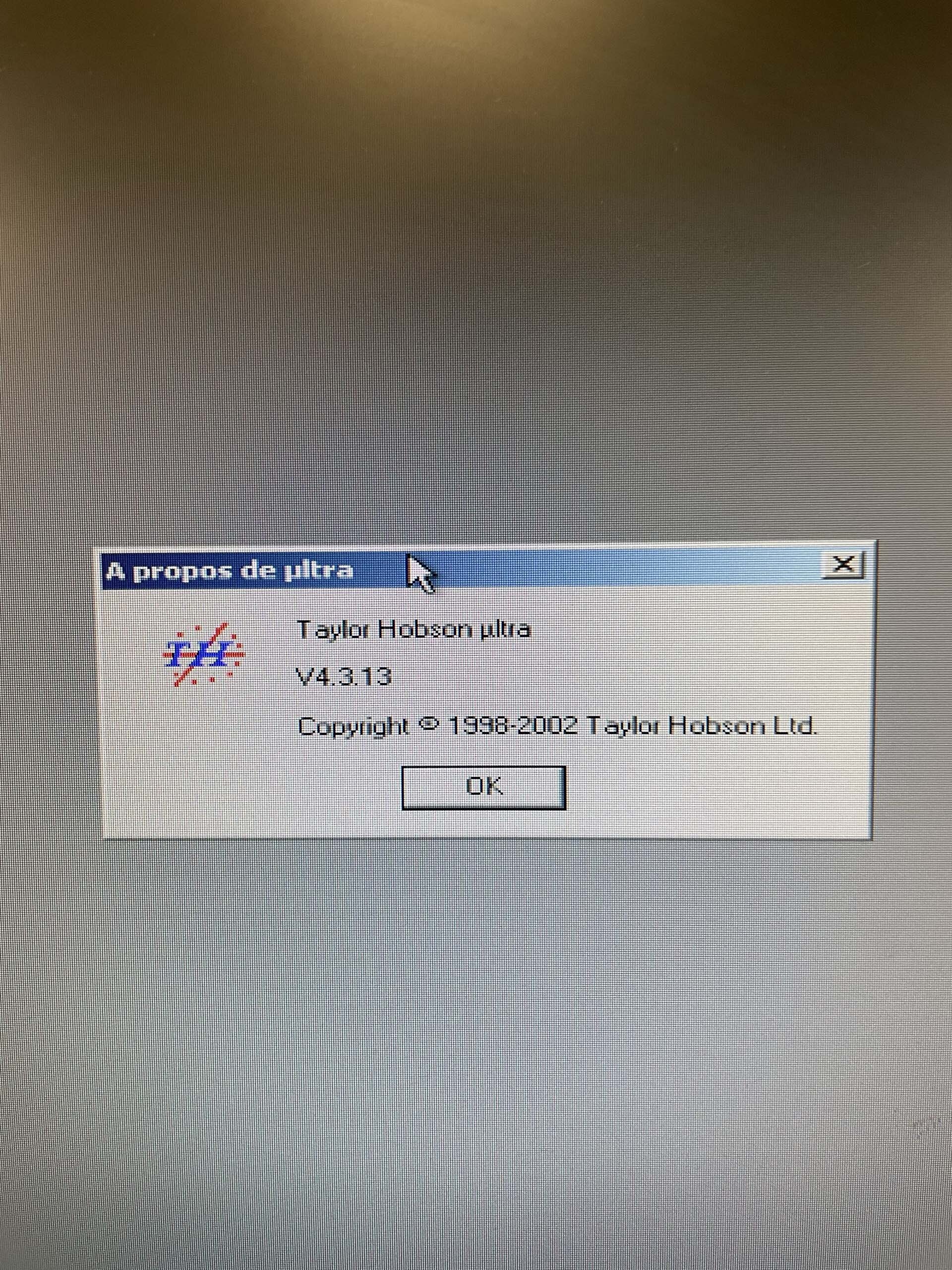 TAYLOR HOBSON Form TalySurf Series 2 Mask & Wafer Inspector used for ...