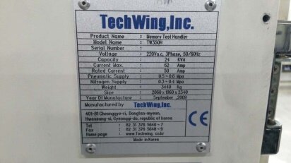 TECHWING TW350H Final Testing Equipment used for sale price #9178754 ...