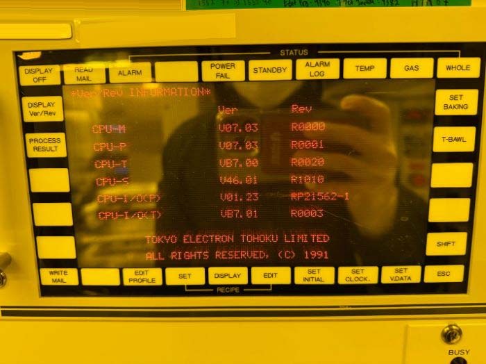 TEL / TOKYO ELECTRON Alpha 8S-Z Diffusion Furnace used for sale price ...