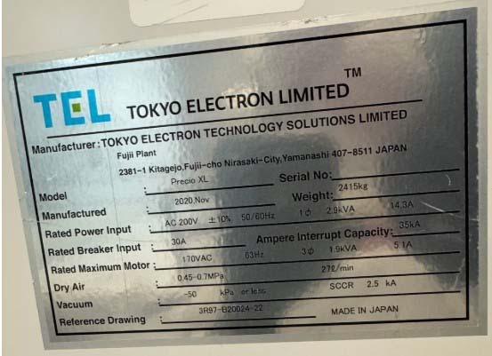 TEL / TOKYO ELECTRON Precio XL Prober used for sale price #293778077 ...