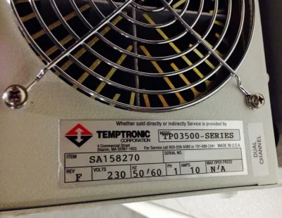 TEMPTRONIC TP03500 Final Testing Equipment used for sale price #9058115 ...