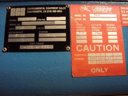 TENNEY THJR チャンバー はセール価格 #9065236 で使用されています > CAE から購入