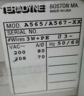TERADYNE A565 Final Testing Equipment used for sale price #293631742 ...