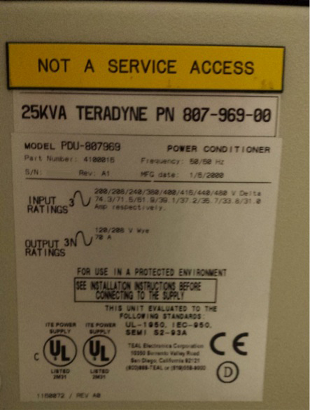 TERADYNE Catalyst LC Final Testing Equipment used for sale price ...