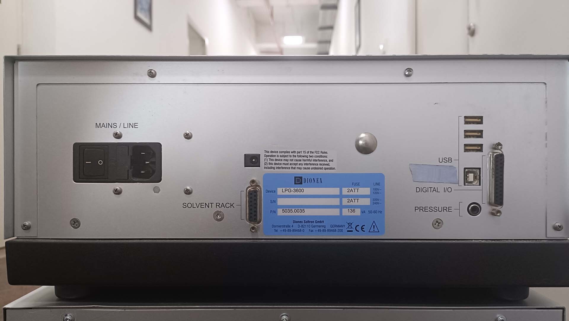 THERMO SCIENTIFIC / DIONEX Ultimate 3000 Spectrophotometer used for ...