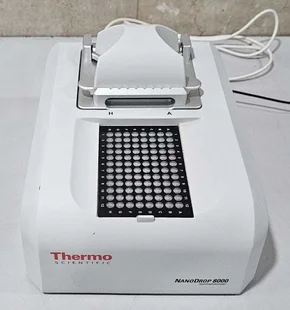 THERMO FISHER SCIENTIFIC NanoDrop 8000 Spectrometer used for sale price ...