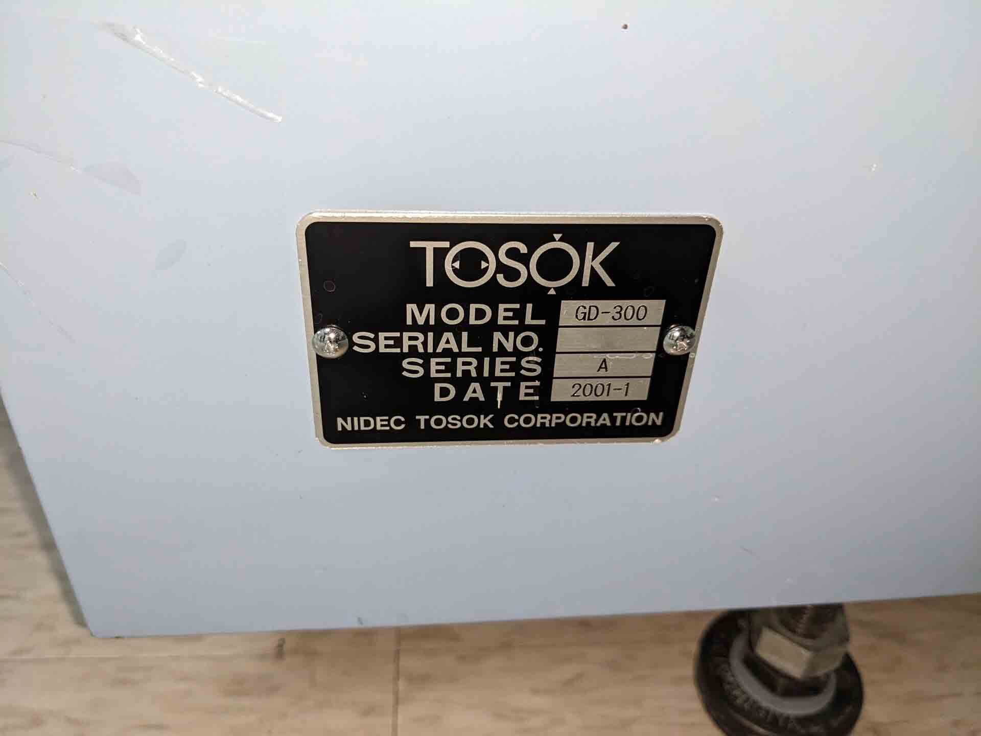 NIDEC TOSOK GD-300 Die Attacher used for sale price #293644189, 2001 ...