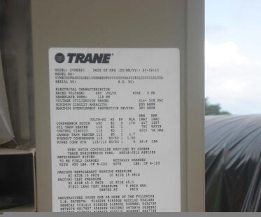 TRANE CVHE-320 冷卻機 用於銷售價格 #9023843, 2010 > 從 CAE 購買