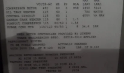 TRANE R11 Chiller used for sale price #199515 > buy from CAE