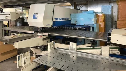 TRUMPF Trumatic 500 Machine Tool used for sale price #293761748, 1977 ...