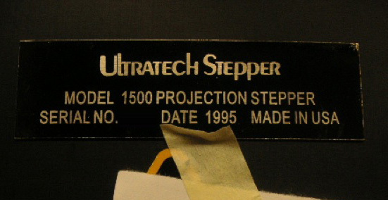 ULTRATECH 1500 Stepper used for sale price #9024498, 1995 > buy from CAE