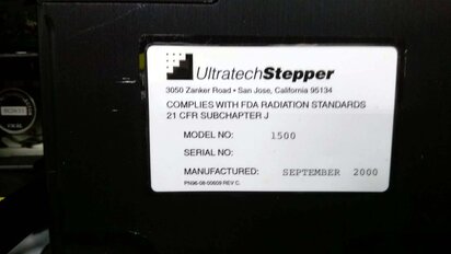 ULTRATECH 1500 Stepper used for sale price #9303089, 2000 > buy from CAE
