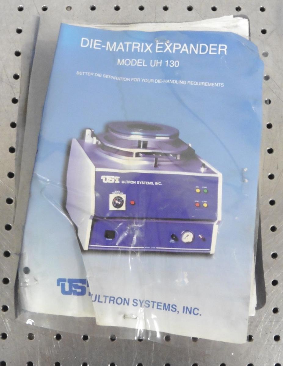 ULTRON SYSTEMS INC / USI UH 130 フォトレジスト はセール価格 #9123400 で使用されています > CAE ...