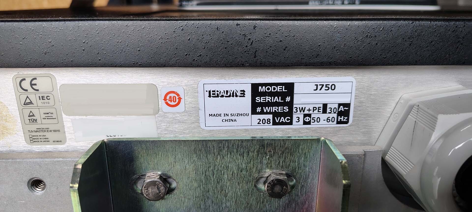 TERADYNE J750 EX Final Testing Equipment used for sale price #293809900 ...