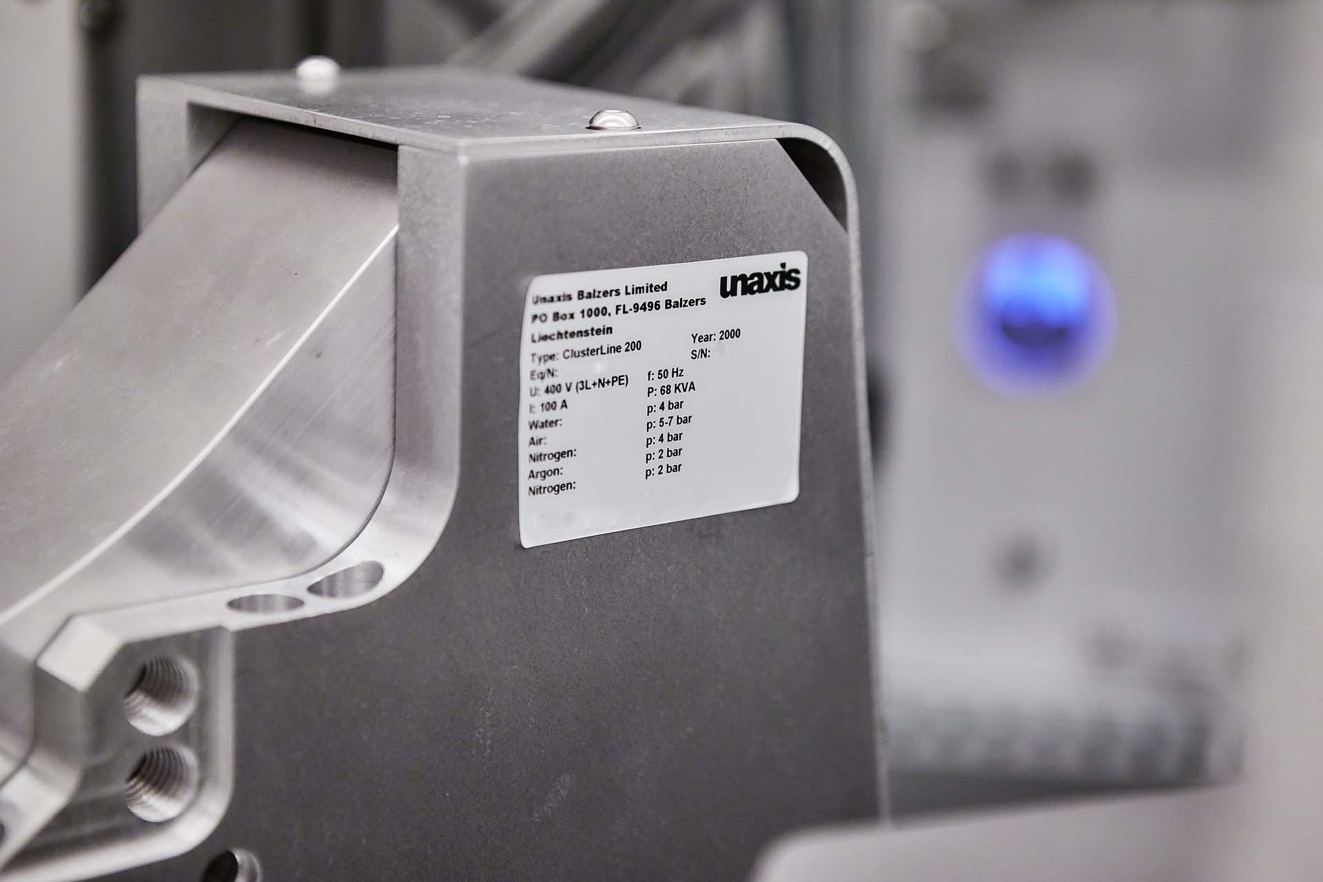 UNAXIS Clusterline 200 used for sale price #9189483, 2000 > buy from CAE