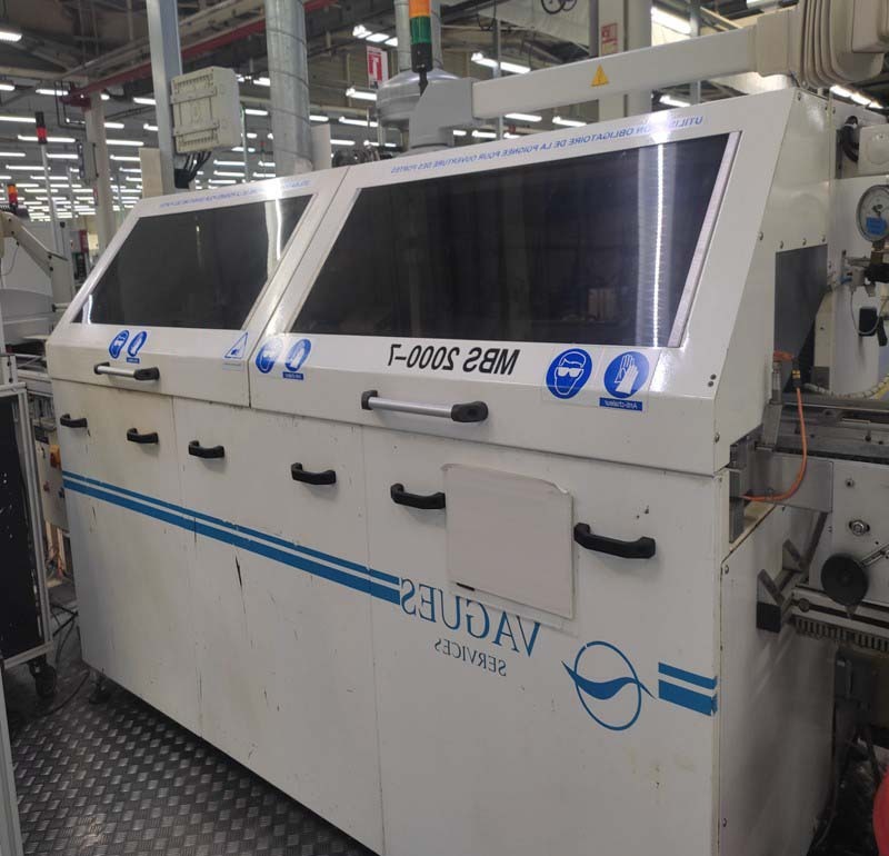 VAGUES MBS 2000-7 Pcb Solder Machine used for sale price #293772085 ...