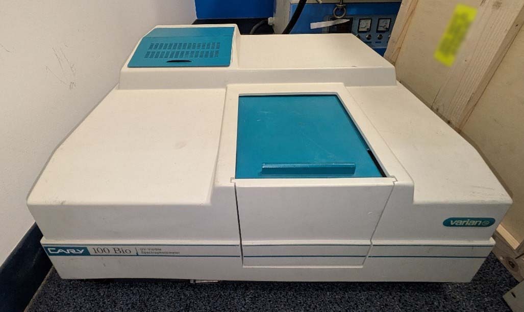 VARIAN Cary 100 bio 분광광도계 판매 가격 #293771390에 사용됨 > CAE에서 구매