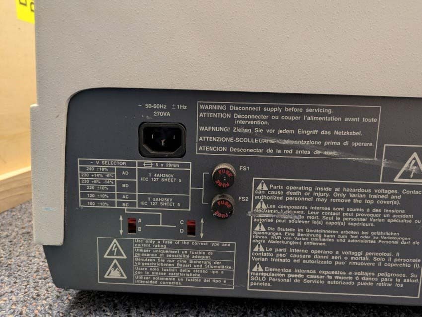 VARIAN Cary 100 bio 분광광도계 판매 가격 #293771390에 사용됨 > CAE에서 구매