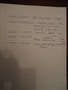 VARIOUS Lot Parts used for sale price #191286 > buy from CAE