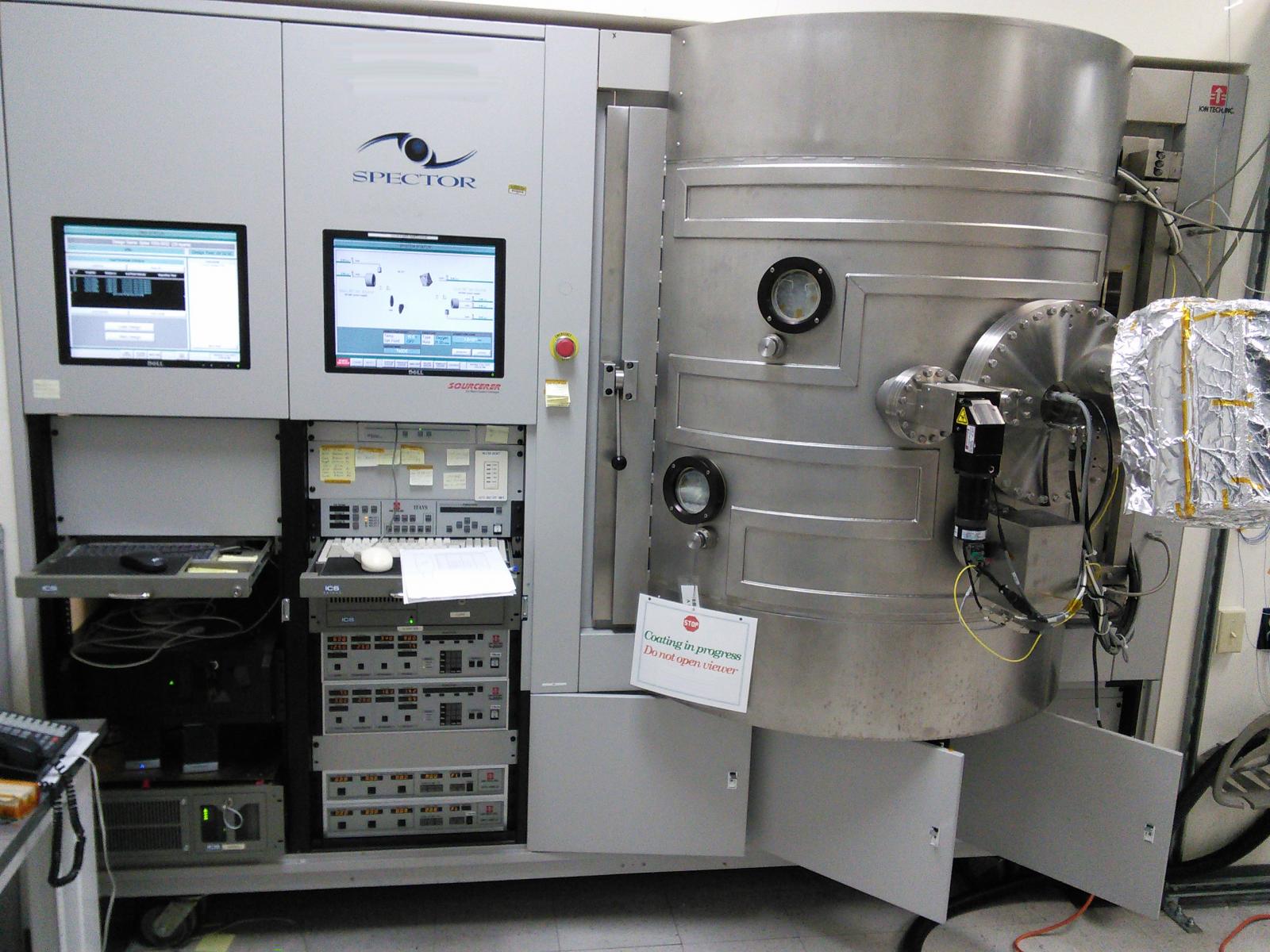 VEECO Spector 스퍼터링 시스템 판매 가격 #9160210에 사용됨 > CAE에서 구매