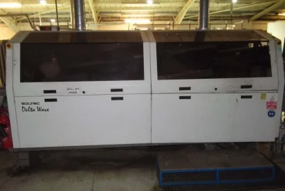 VITRONICS SOLTEC 6622 CC Delta Wave Pcb Solder Machine used for sale ...